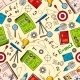 Sciense And Education Seamless Pattern, Vectors | GraphicRiver