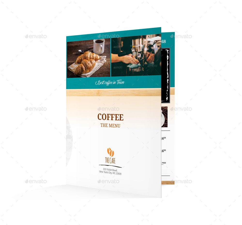 Cafe Menu Print Bundle 2, Print Templates | GraphicRiver