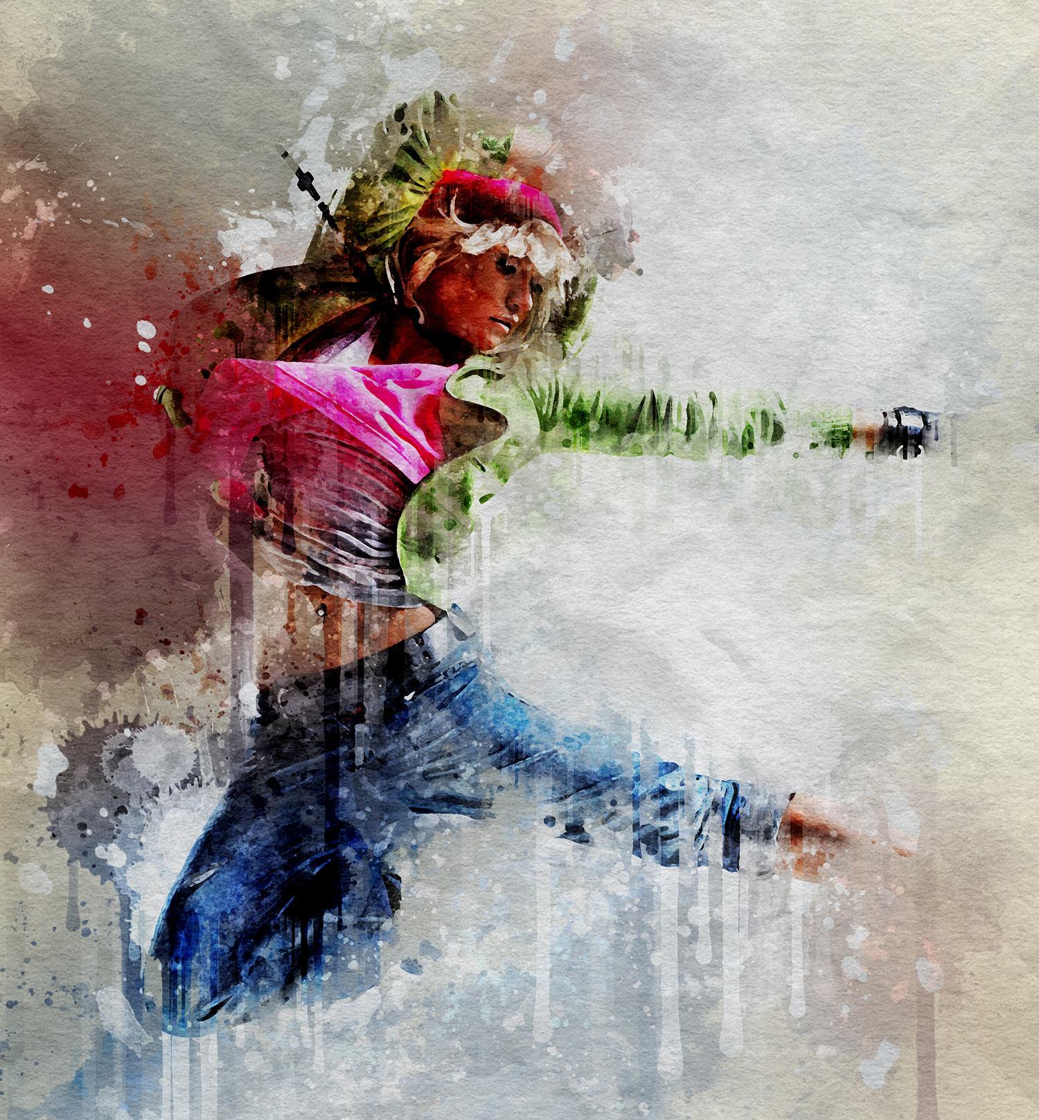 Splash Art 2 Photoshop Action, Add-ons | GraphicRiver