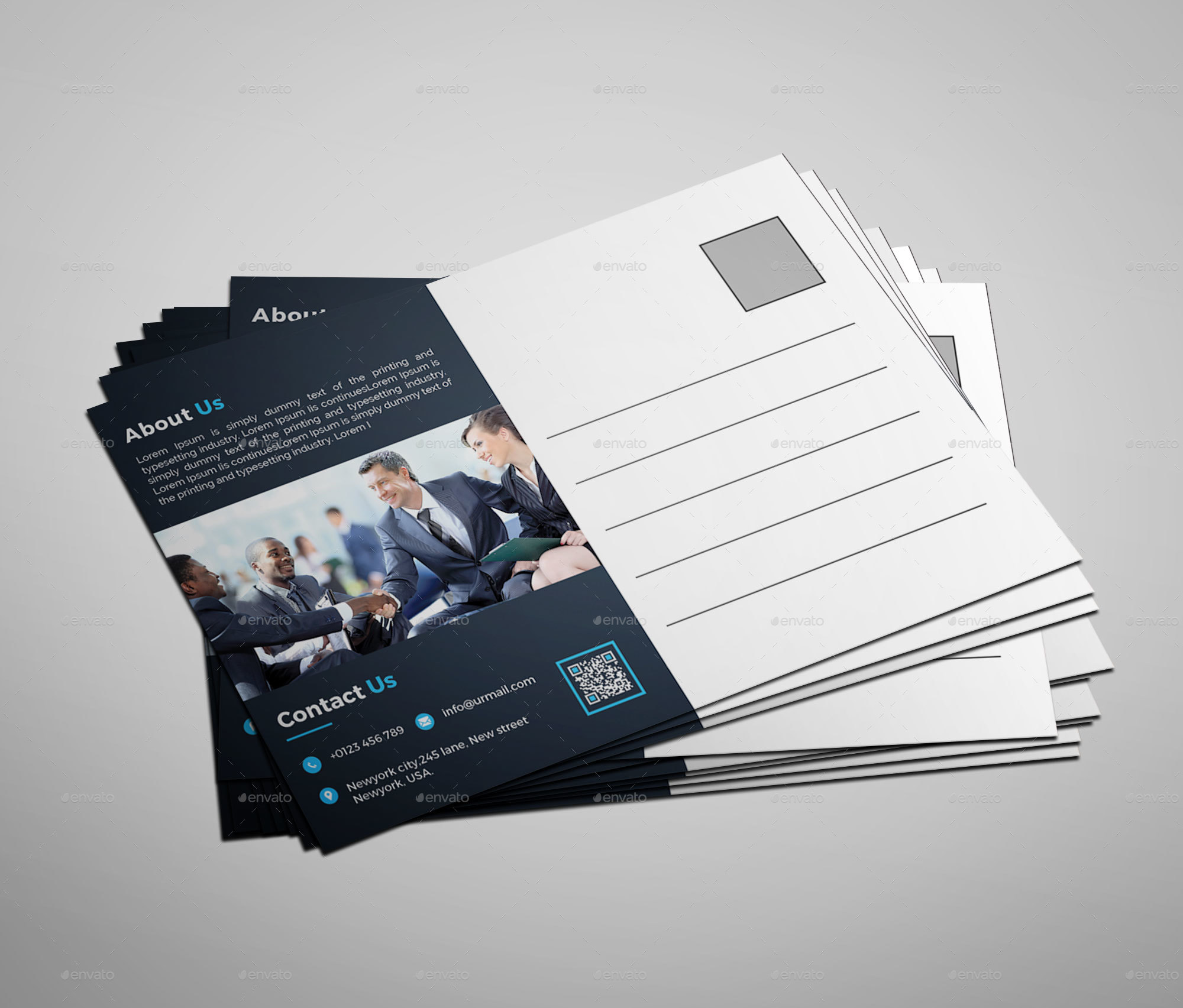 Post Card Template, Print Templates | GraphicRiver
