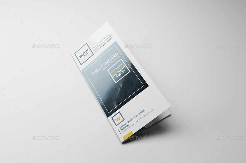Four Panel Fold Brochure Mockups, Graphics | GraphicRiver