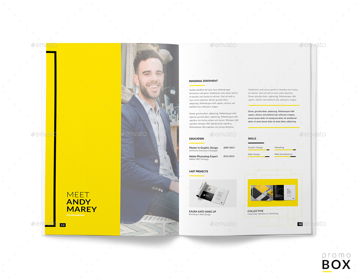 Promo BOX A4 Brochure, Print Templates | GraphicRiver