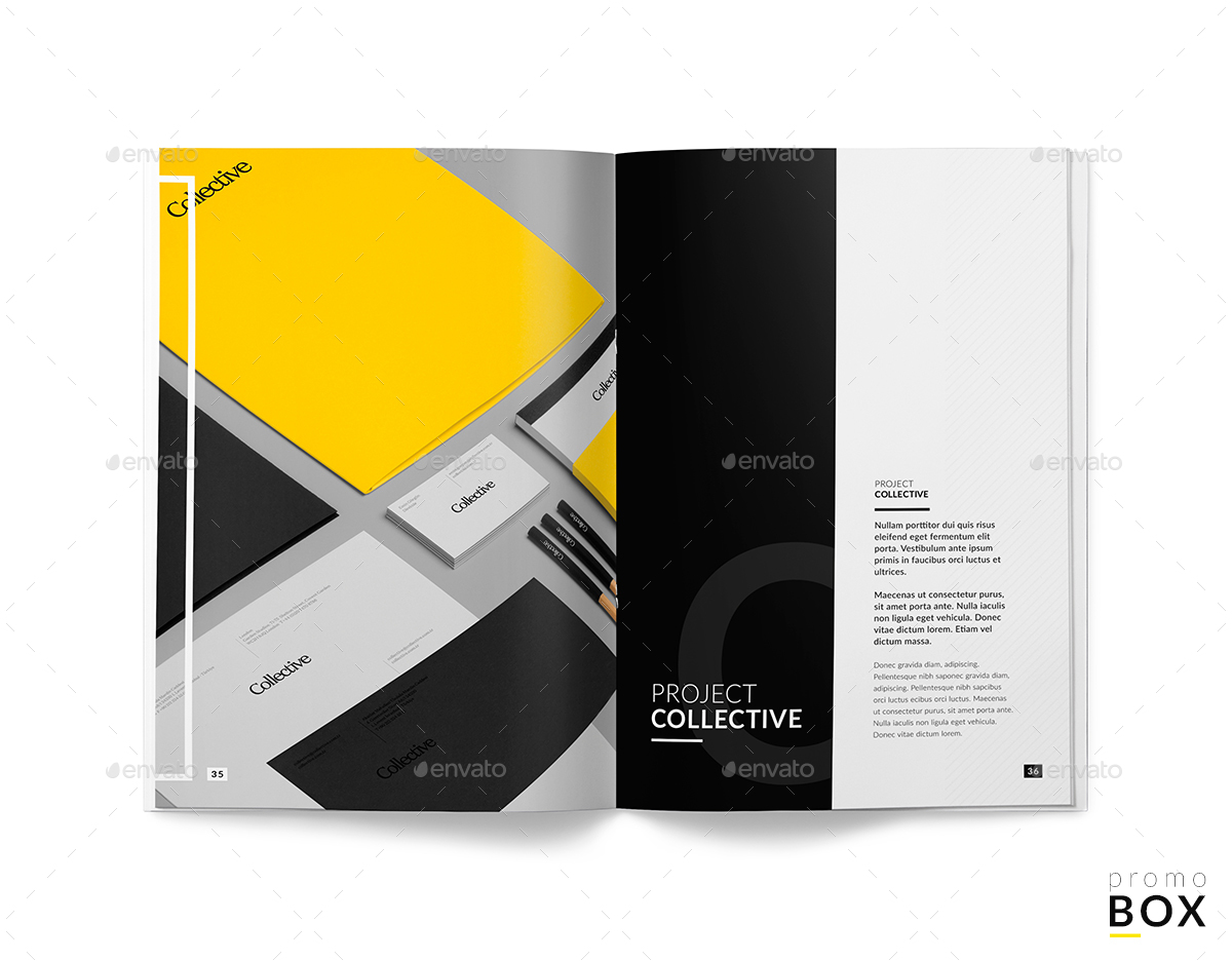 Promo BOX A4 Brochure, Print Templates | GraphicRiver