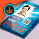 Press Pass Template 3 by SeraphimChris | GraphicRiver