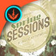 Spring Sessions CD Cover Artwork Template, Print Templates | GraphicRiver