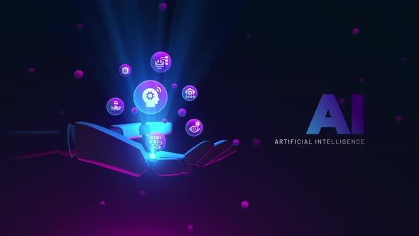 Artificial Intelligence AI, Motion Graphics | VideoHive