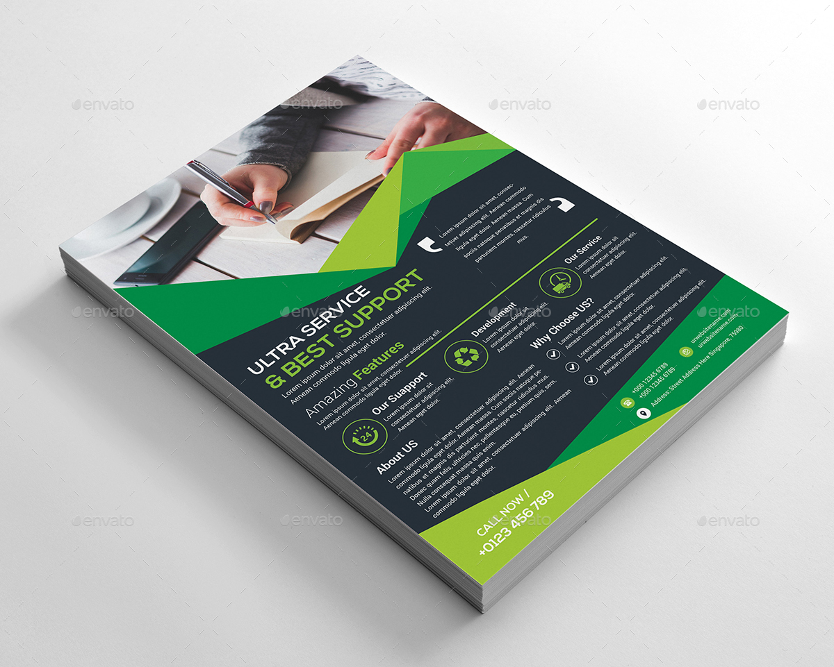 Flyer Bundle 2 in 1, Print Templates | GraphicRiver