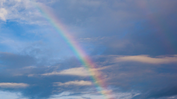 Rainbow Clouds, Stock Footage | VideoHive