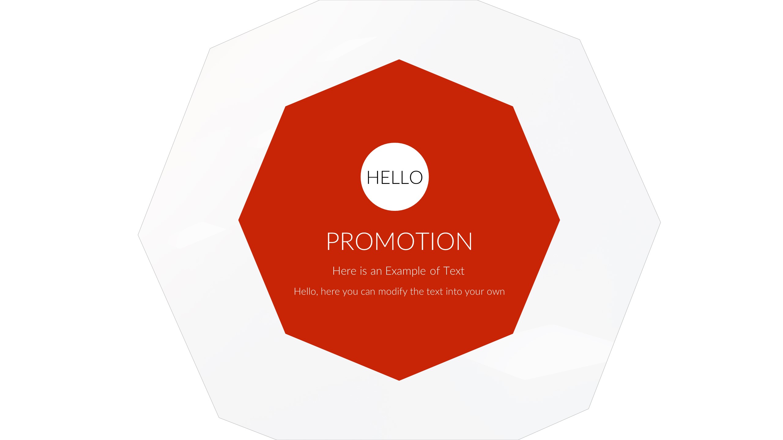 Promotion - PowerPoint Presentation Template, Presentation Templates