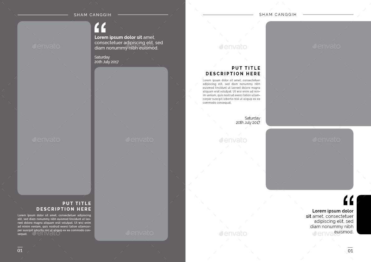 Multipurpose Portfolio, Print Templates | GraphicRiver