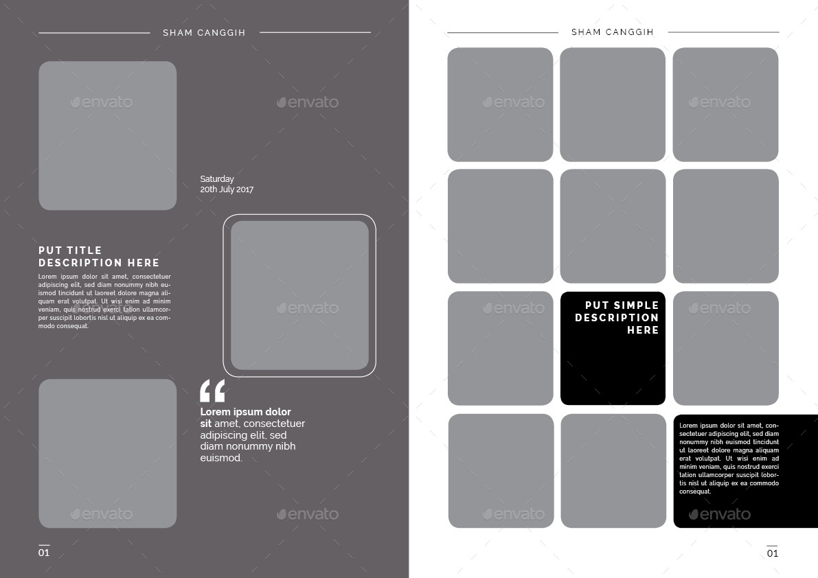 Multipurpose Portfolio, Print Templates | GraphicRiver
