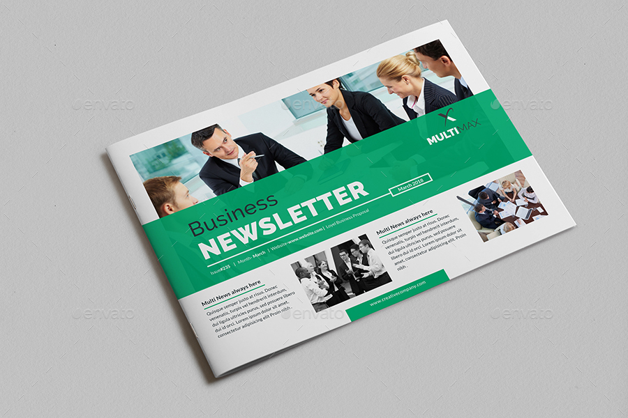 Corporate Business Newsletter, Print Templates | GraphicRiver