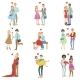 Adult Couples In Love, Vectors | GraphicRiver