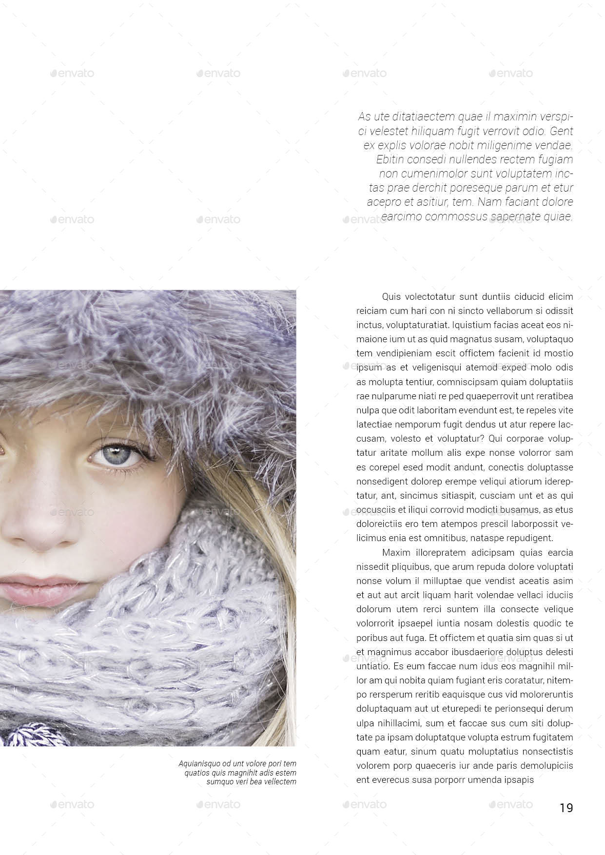 Life Style Magazine Template, Print Templates | GraphicRiver