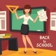 Geometry Teacher Illustration , Vectors | GraphicRiver