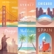 Vector Retro Posters Set., Vectors | GraphicRiver