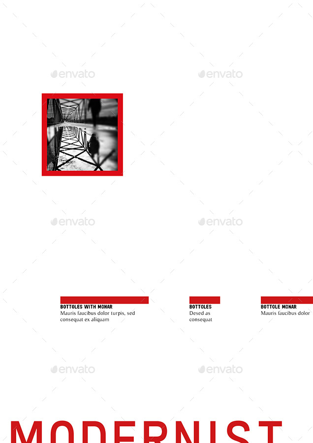 Modernist Magazine 30 pages, Print Templates | GraphicRiver