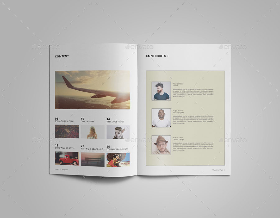 Multipurpose Magazine Template Vol.II by Tiempo_Co | GraphicRiver