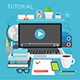 Online Education, Tutorial, University For All. , Vectors | GraphicRiver