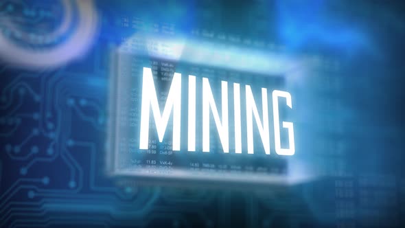 Digital Hud Background Mining, Motion Graphics | VideoHive
