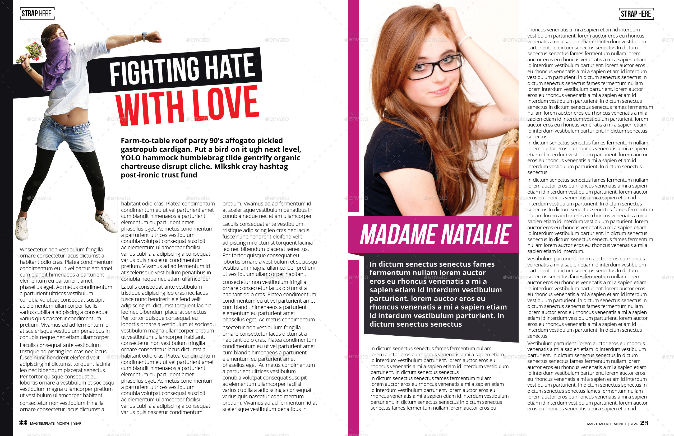 Magazine Template, Print Templates | GraphicRiver