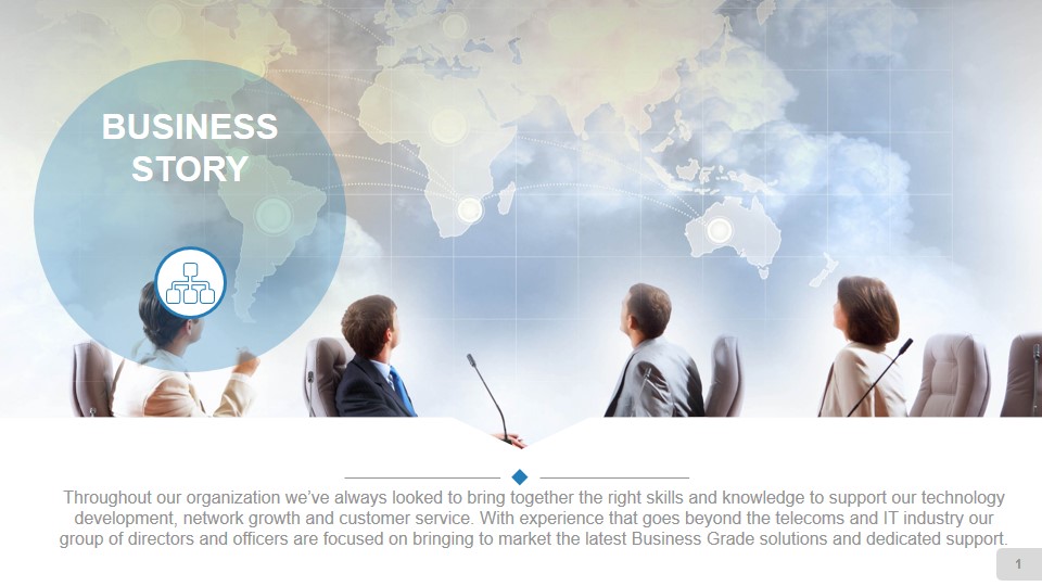 Business Story Keynote Presentation Template, Presentation Templates