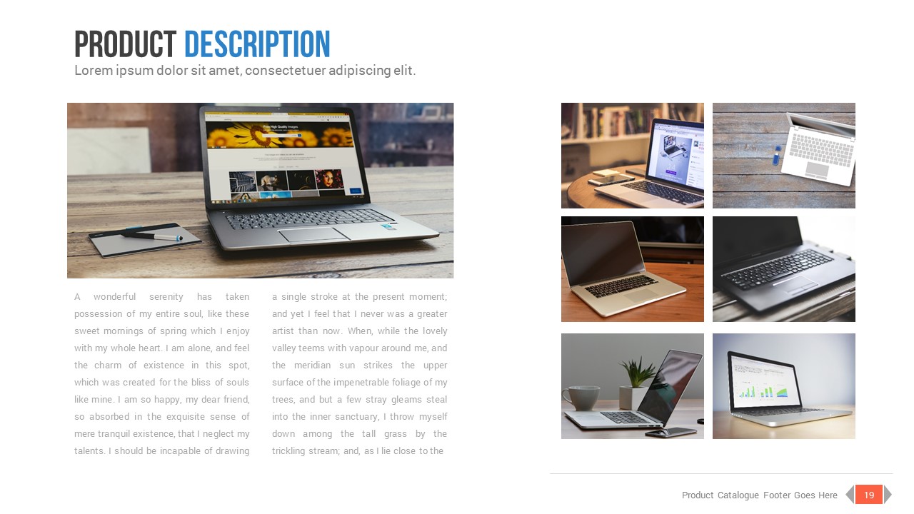 Catalogue Power Point Presentation, Presentation Templates | GraphicRiver