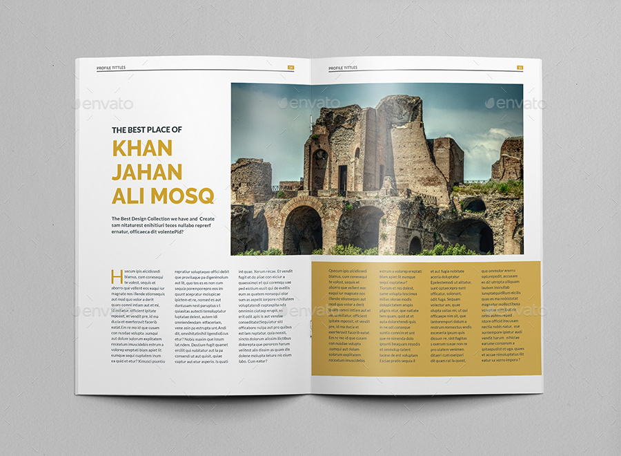 Magazine_Learn About Historical Place, Print Templates | GraphicRiver