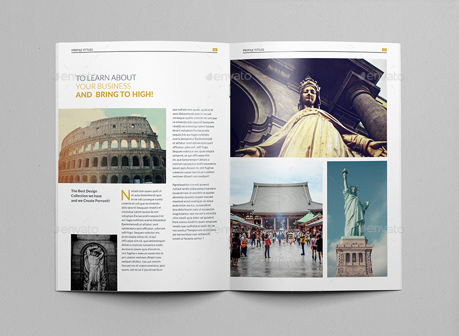 Magazine_Learn About Historical Place, Print Templates | GraphicRiver