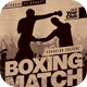 The Boxing Match Flyer Template, Print Templates | GraphicRiver