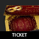 Masquerade Ball Ticket Plus Jacket Template, Print Templates | GraphicRiver