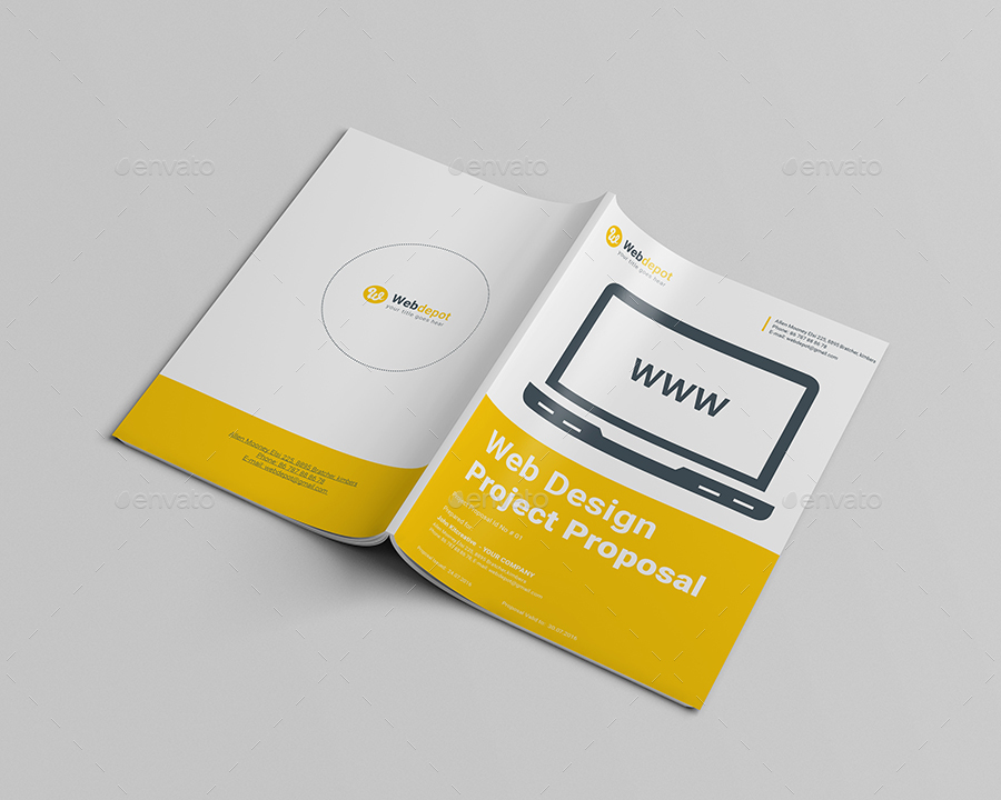Web Design Project Proposal, Print Templates | GraphicRiver