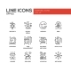 Business - Flat Design Line Icons Set, Vectors | GraphicRiver