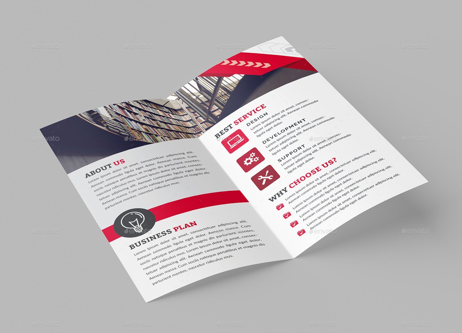 DL Bi-Fold Flyers, Print Templates | GraphicRiver