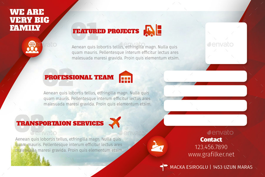 International Postcard Templates, Print Templates | GraphicRiver