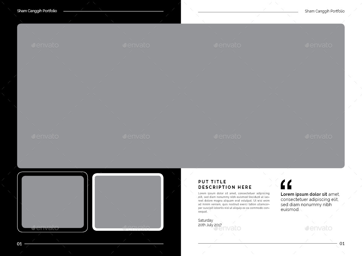 Multipurpose Creative Portfolio, Print Templates | GraphicRiver