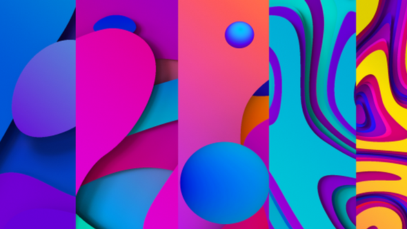 Colored Layers, Motion Graphics | VideoHive