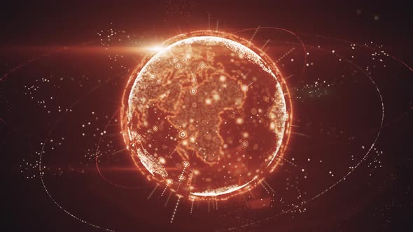 Digital Planet Earth Data, Motion Graphics | VideoHive