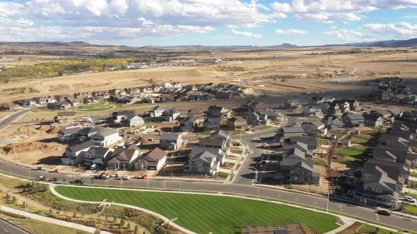 A new housing development located south of highlands ranch Colorado ...
