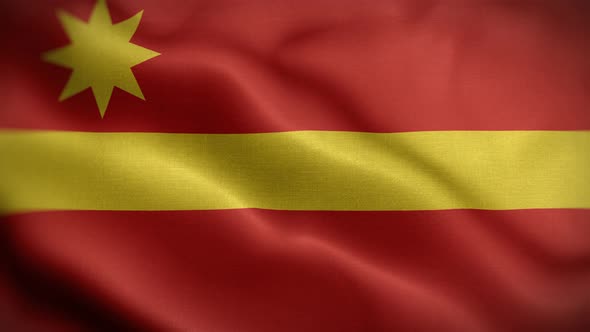 Toa Alta Puerto Rico Flag Loop Background 4K, Motion Graphics | VideoHive