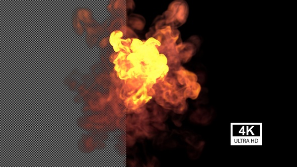 Cinematic Fire V4 4K, Motion Graphics | VideoHive