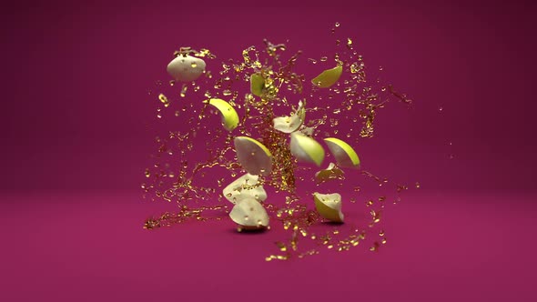 Apple Explosion, Stock Footage | VideoHive