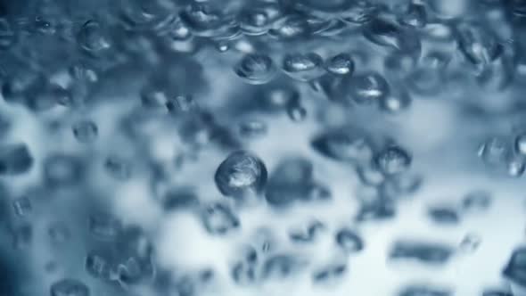Gas Bubbles Going Up in Carbonated Water, Stock Footage | VideoHive