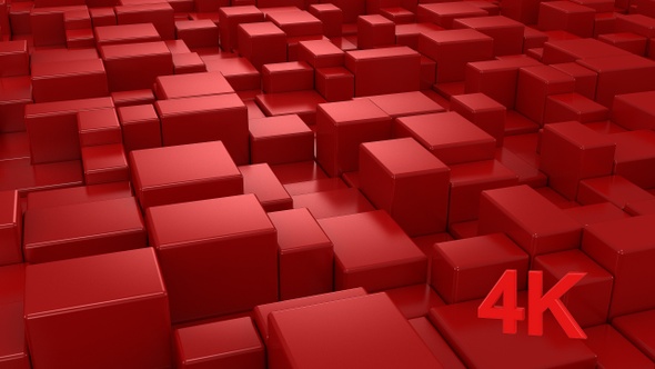 Background of Animated Cubes, Motion Graphics | VideoHive