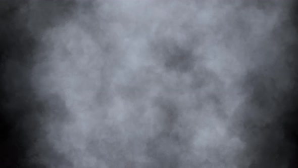 Dense Fog Smoke Rising Wide Loop, Motion Graphics | VideoHive