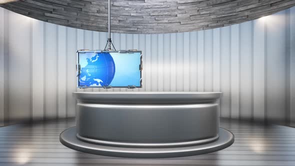 3D Virtual News Studio Background A50037, Motion Graphics | VideoHive