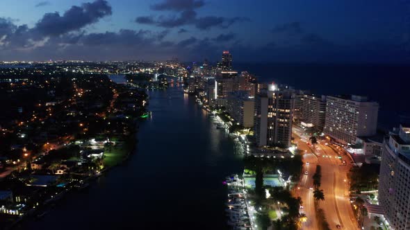 Surfing in Miami, Stock Footage | VideoHive