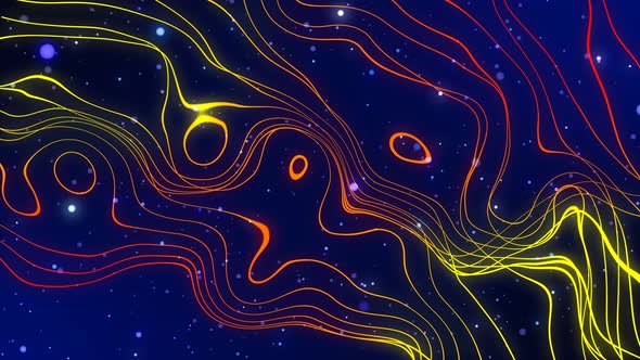 Motion Graphics Background Glowing Particle Animation Gradient Line ...