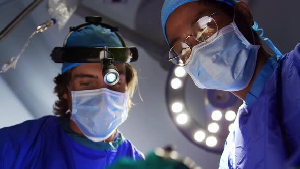 Surgeons performing operation 4k, Stock Footage | VideoHive