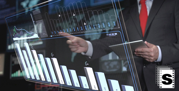 Business Touch Screen, Stock Footage | VideoHive